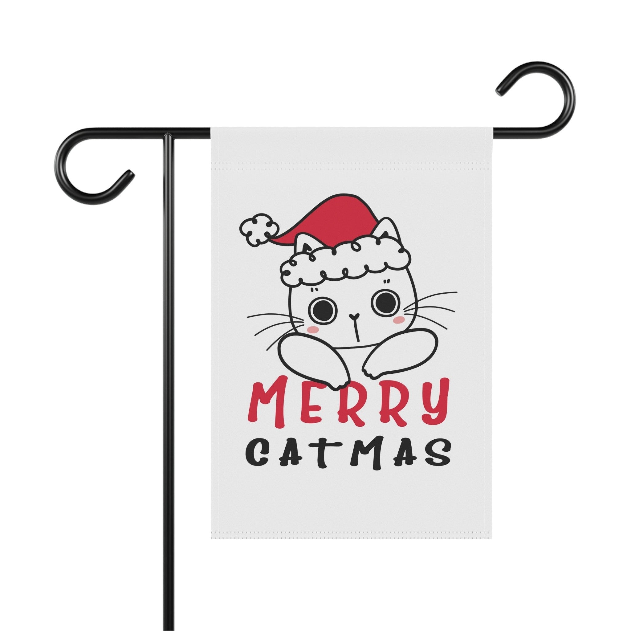 Catmas Cat Garden & House Banner - Happy Little Kitty