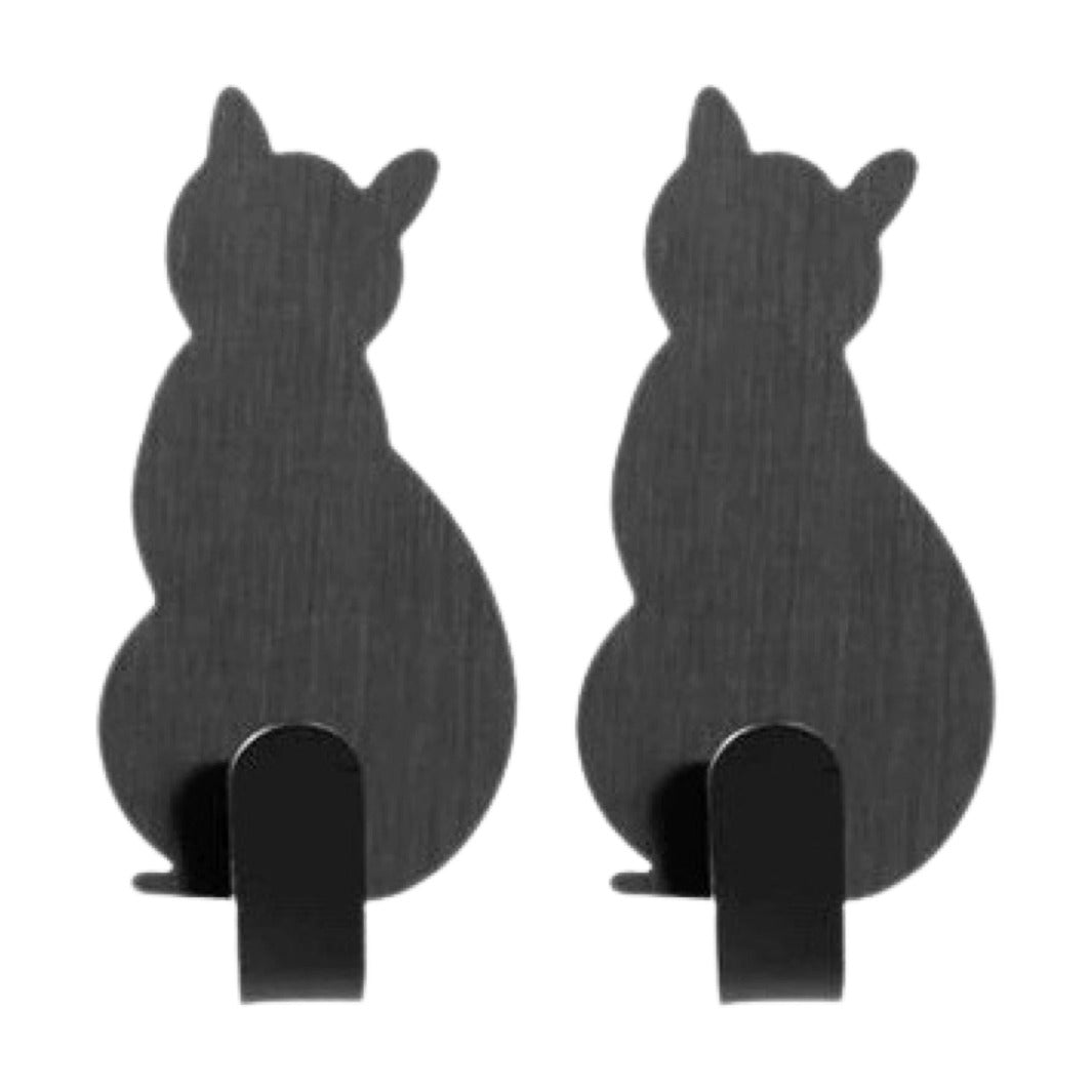 Adorable Kitty Hooks: Stylish, Adhesive Cat Hooks – Happy Little Kitty